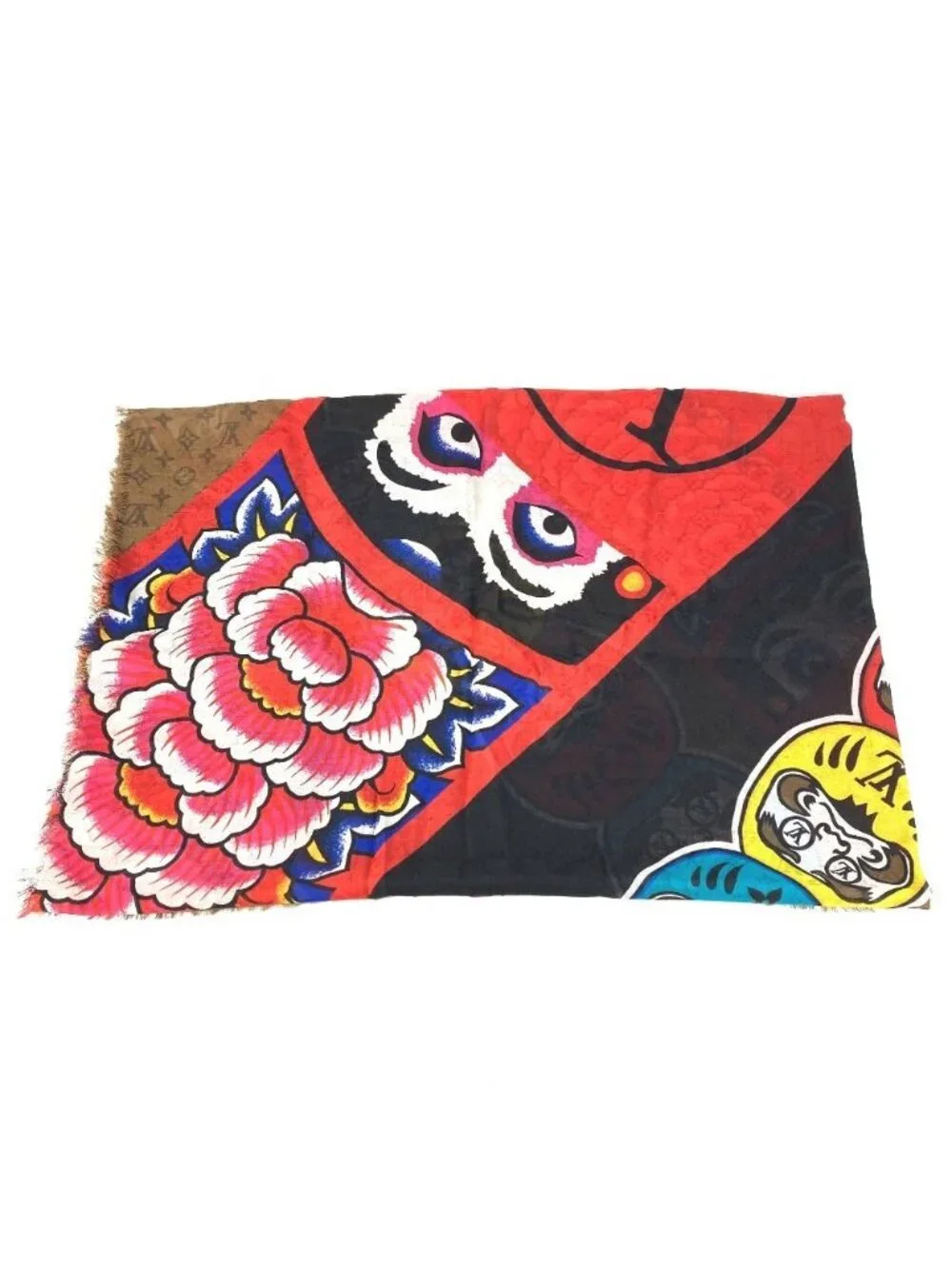 Louis Vuitton | Accessories | Louis Vuitton Shawl Etole Kabuki Silk ...
